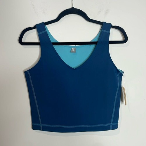 Title Nine Reversible Mad Dash Laser Cut Tank Size Small NWT | eBay