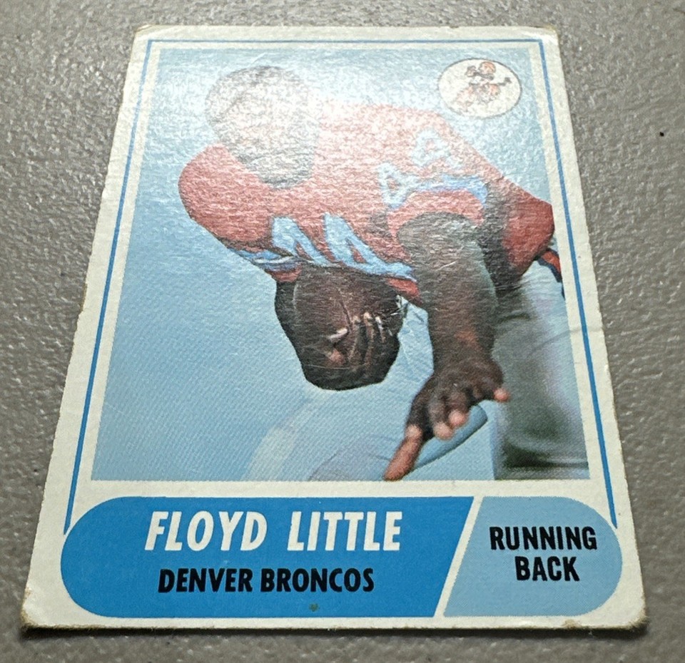 LOT OF 17 FLOYD LITTLE 1960’s-70’s cards #HOF EX-NM. RC Included. (Read ...