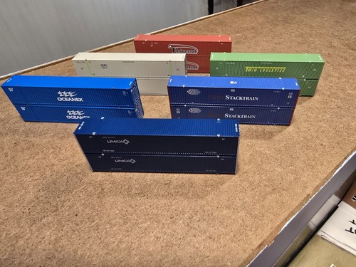 N Scale Jacksonville Terminal Company JTC 53' Containers | eBay