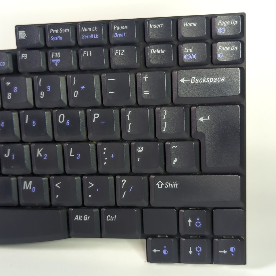 Dell Inspiron 8200 Laptop Keyboard DP/N 04J360 Black QWERTY | eBay UK