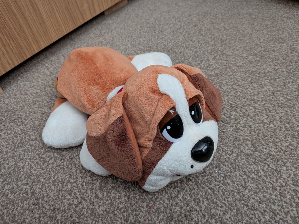 Vintage 1984 Pound Puppy Newborn Brown And White | eBay UK