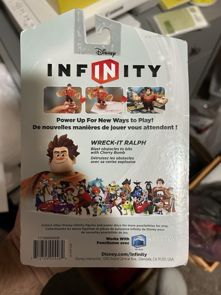 Infinity Figure Wreck-It Ralph - Super Smash New Disney 712725024482| eBay