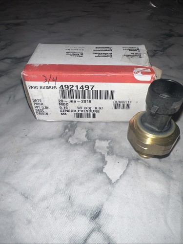Cummins Genuine Pressure Sensor 4921497 for ISX/ISM/ISC/ISB Exhaust Gas ...