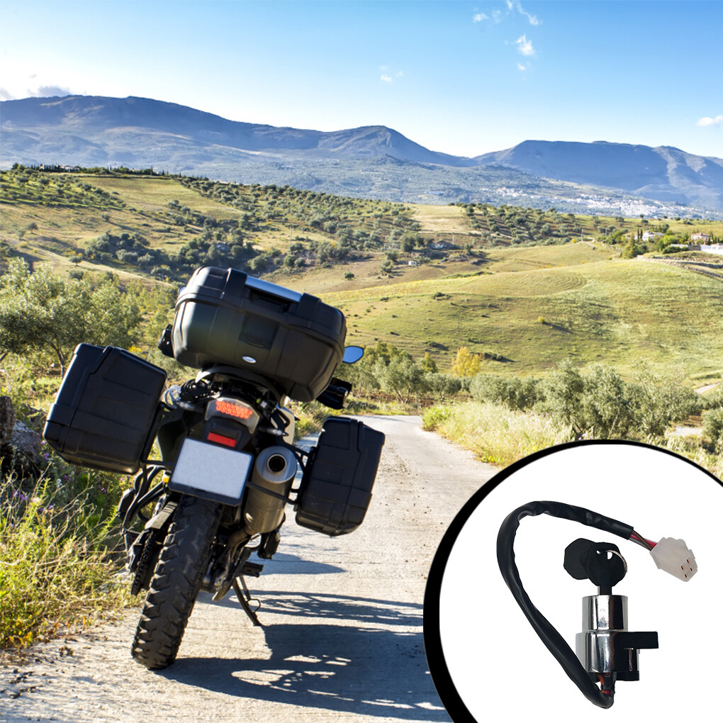 Key Ignition Switch Electric Lock Door Supply Adapter Simple Button | eBay