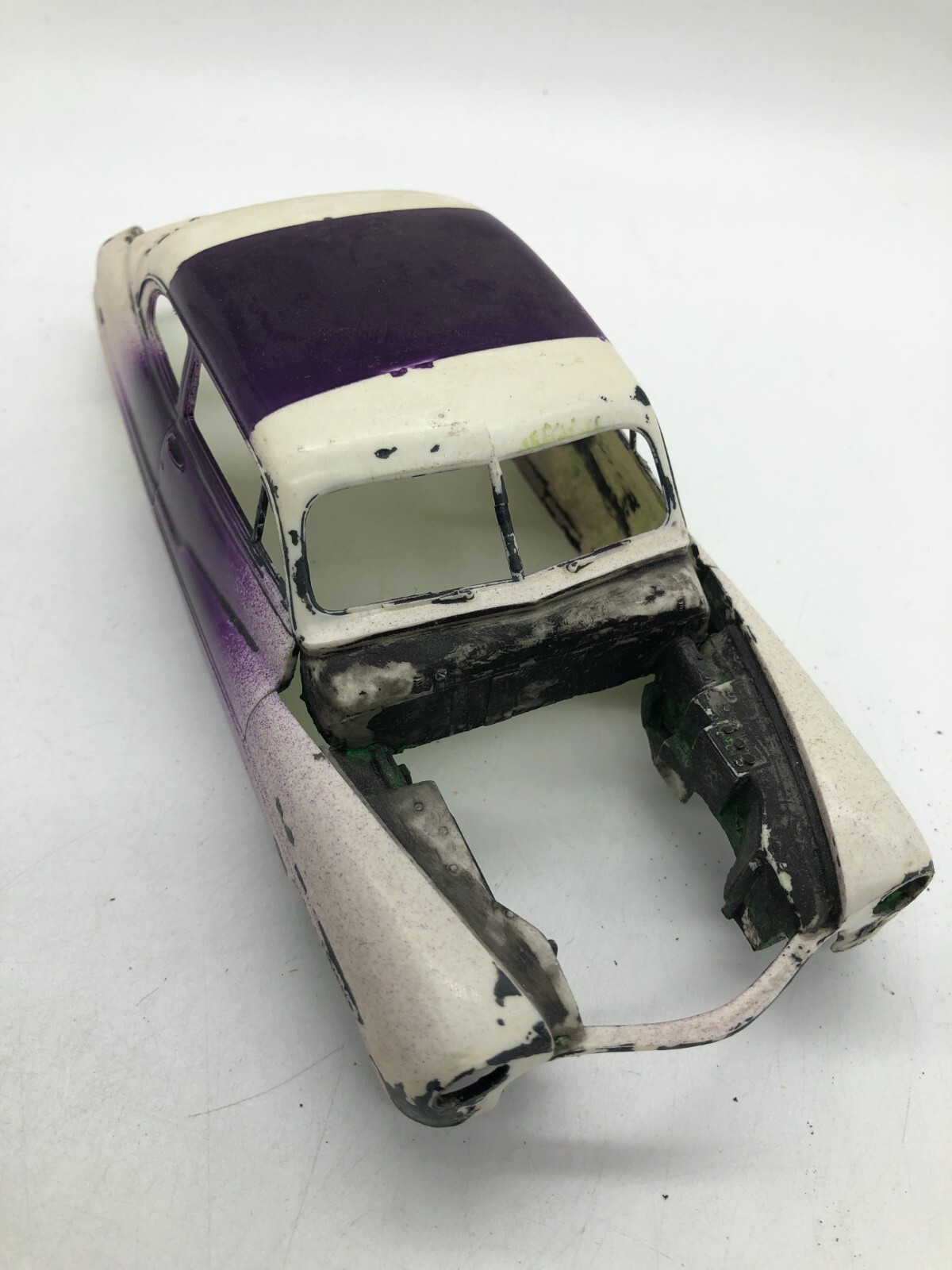 Vintage Model Car Kit Lot - Partially Built/Painted/Misc - For Parts ...