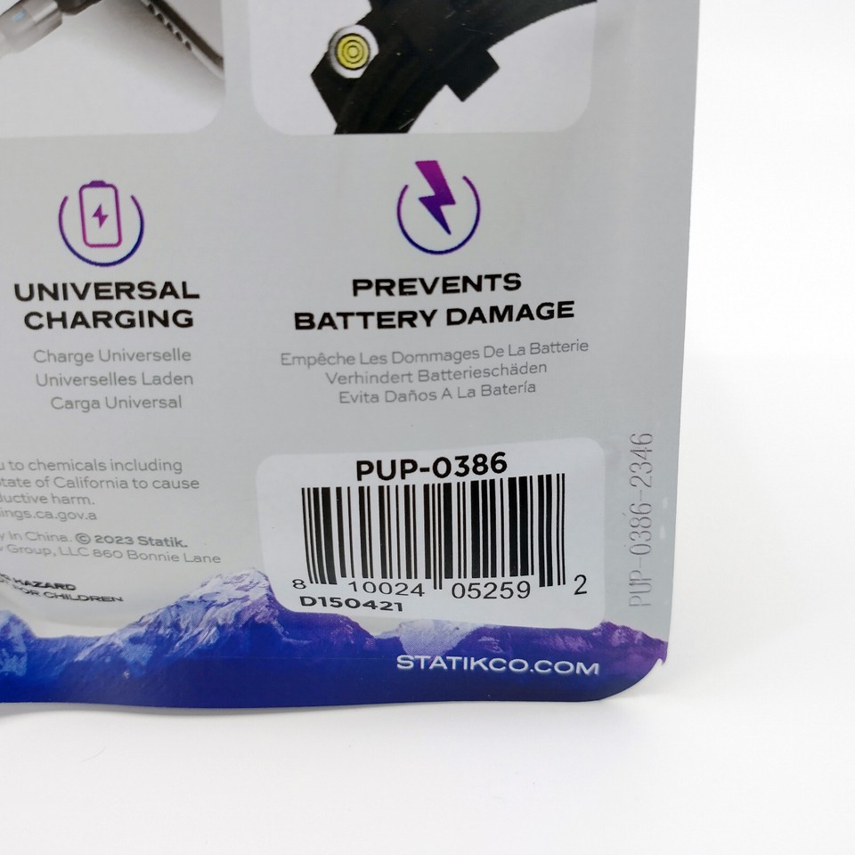 Statik 360 Magnetic Charging Cable 6FT/1.8M - 3 in 1 Smart Rotating ...