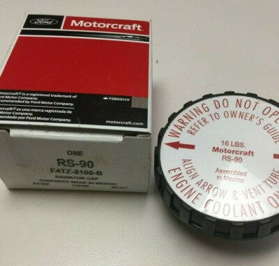 Genuine OEM Motorcraft RS90 Ford F4TZ8100B Radiator Cap | eBay