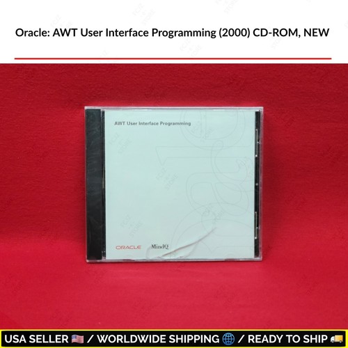 Oracle: AWT User Interface Programming (2000) CD-ROM, NEW | eBay