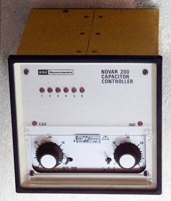 Novar 200 Capacitor Bank Controller / Tested / Good Condition | eBay