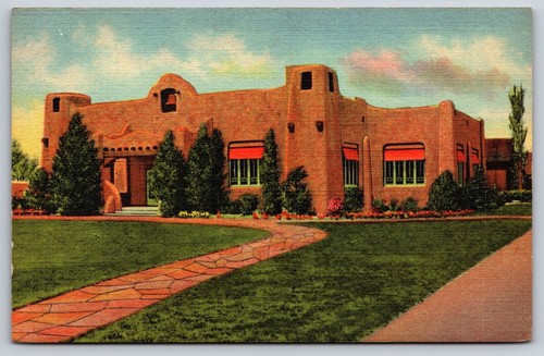 Public Library Albuquerque New Mexico NM Vintage Postcard E12 | eBay