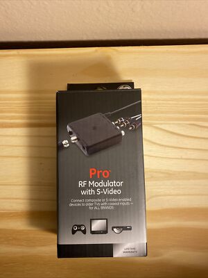 NEW GE Pro RF Modulator with S-Video For All Brands #38806 | eBay