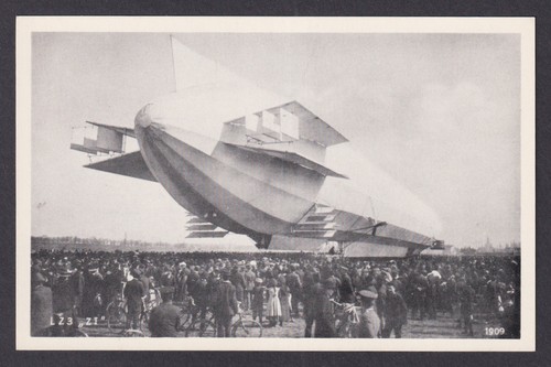 Vinatge postcard GERMANY, Zeppelin LZ3 ZI, Airship | eBay
