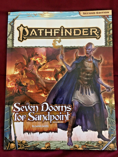 Pathfinder 2E Adventure Path 200 - Seven Dooms for Sandpoint, Softcover ...