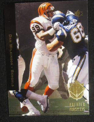 Dan Wilkinson Cincinnati Bengals Upper Deck 1994 SP NFL Premier ...