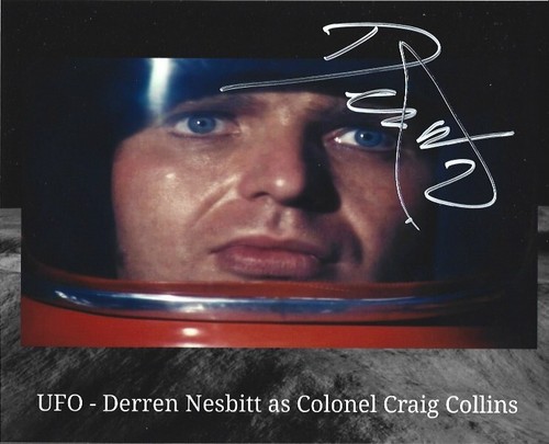 Derren Nesbitt In Person signed 10"x8" photo - Colonel Craig Collins ...