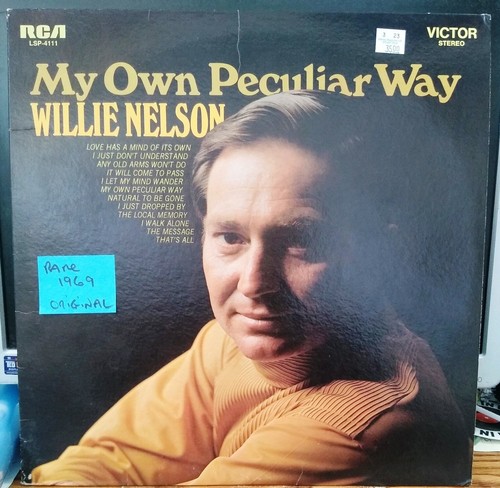 Willie Nelson - My Own Peculiar Way LP ~ Rare EX 1969 Original | eBay