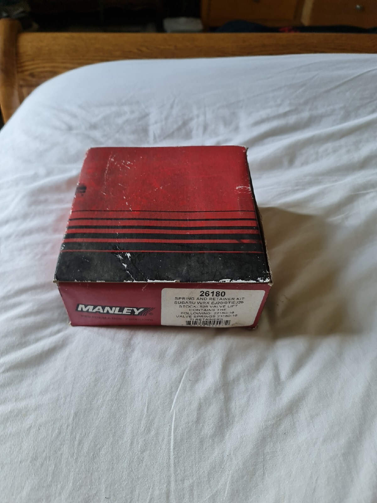 NEW Manley HIGH LIFT Valve Spring & TITANIUM Retainer Kit Subaru EJ20 ...