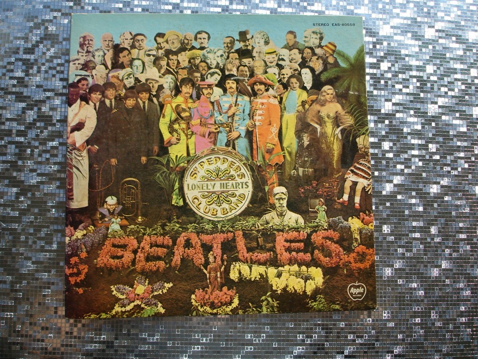 The Beatles ‎~ Sgt Pepper's Lonely Hearts Club Band ~ Vintage LP Apple ...