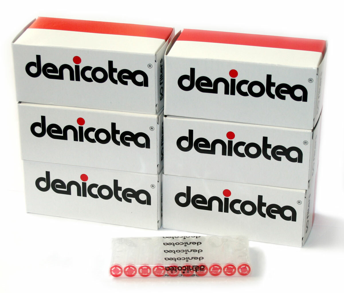 300 DENICOTEA Standard FILTERS for CIGARETTE HOLDER - 6 boxes x 50 ...