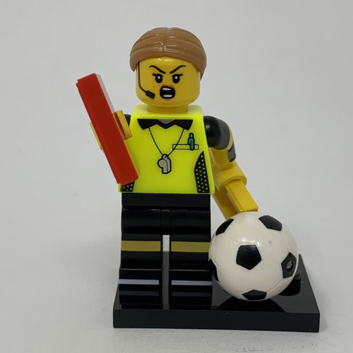 Lego Football Referee Minifigure Collectible Series 24 CMF Complete ...