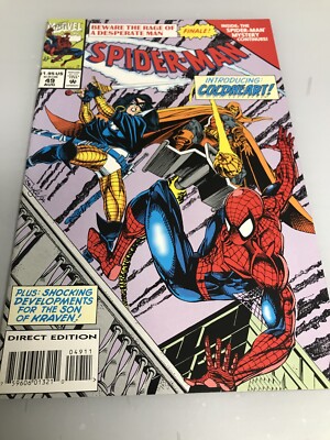 Spider-Man #49 (-9.6) Coldheart!/The Son Of Kraven/Marvel Comics | eBay