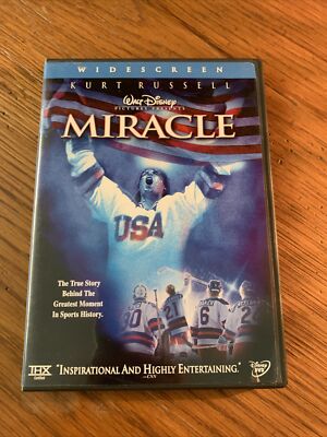 Miracle (DVD, 2004, 2-Disc Set, Widescreen Edition, Disney) Kurt ...