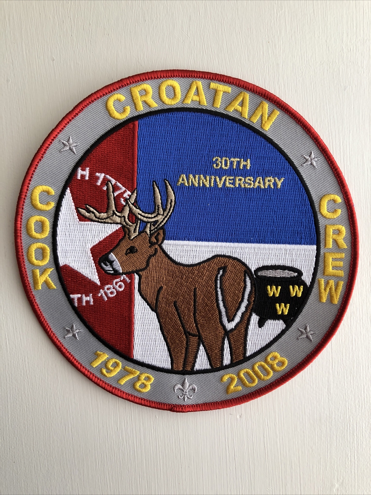 OA (BSA) Croatan Lodge #117: Cook Crew 30th Anniversary Jacket Patch ...