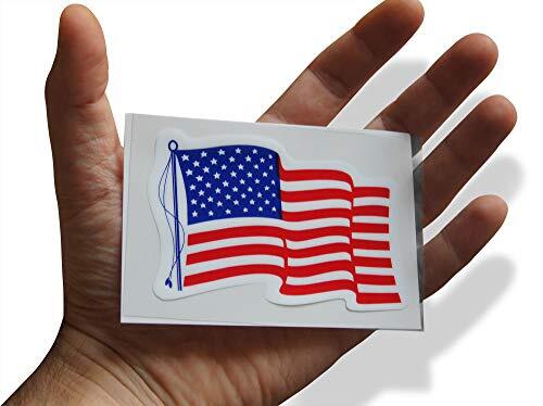 American Flag Patriotic Military Static Cling Window Set Includes Small ...