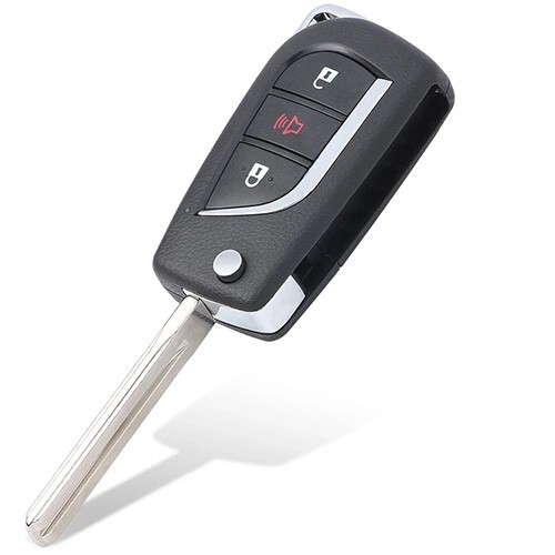 Upgraded Flip Remote Key for 2003-2009 Lexus GX470 LX470 Fob HYQ1512V ...