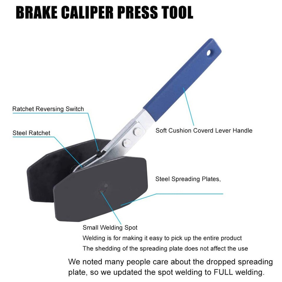 Brake Piston Caliper Spreader Caliper Press Tool And Brake Caliper ...
