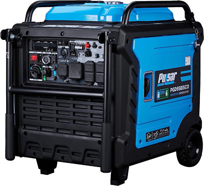 Pulsar 9,500-W Super Quiet Portable Dual Fuel Inverter Generator w ...