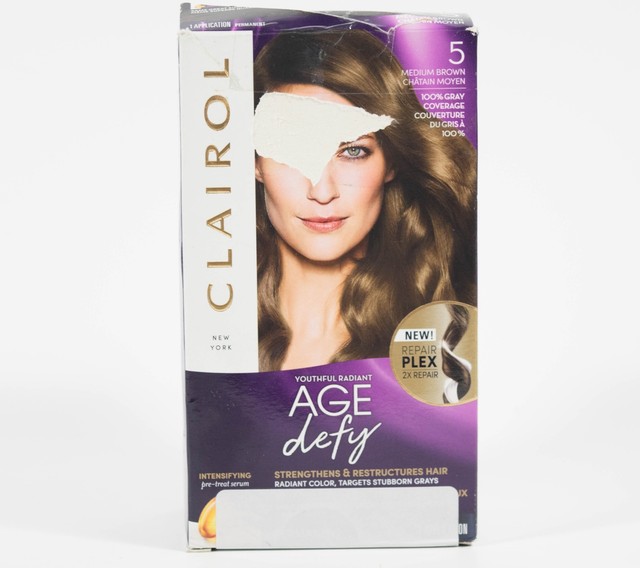 Clairol Age Defy Hair Color Permanent 5 Medium Brown for sale online | eBay
