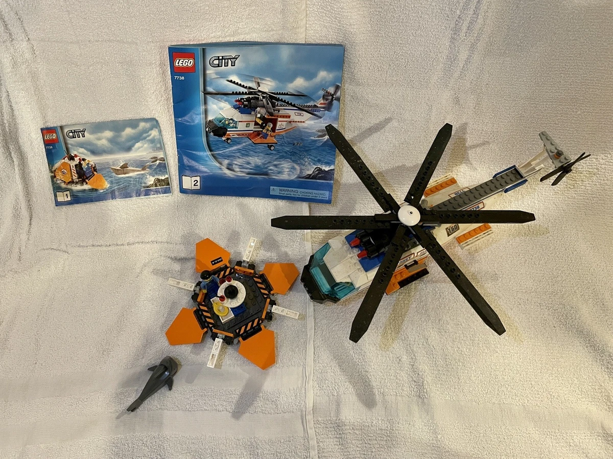 Lego City Coast Guard Helicopter 7738