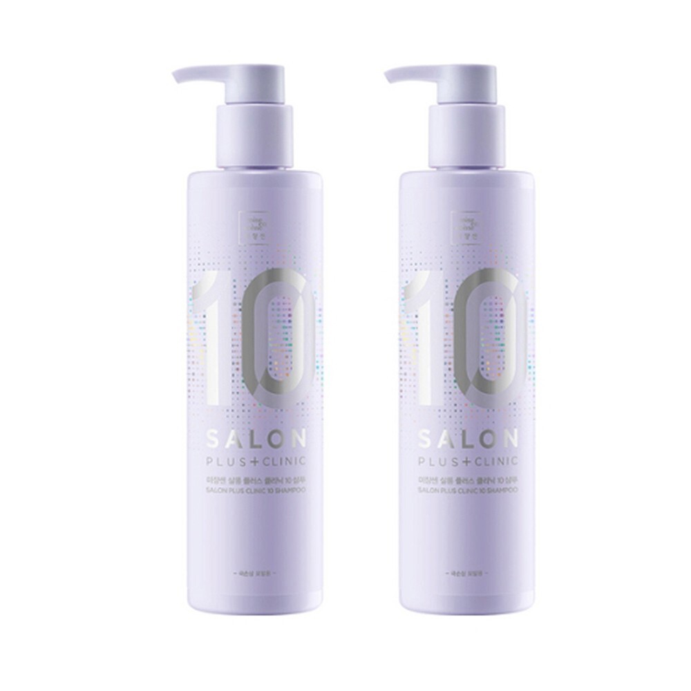 Mise En Scene Salon Plus Clinic 10 Shampoo 500ml x 2ea Damaged Hair K-Beauty | eBay