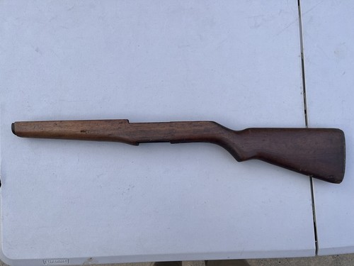 M1 GARAND SPRINGFIELD S.A. E.M.c.F. SA EMcF STOCK WWII USGI **Early ...
