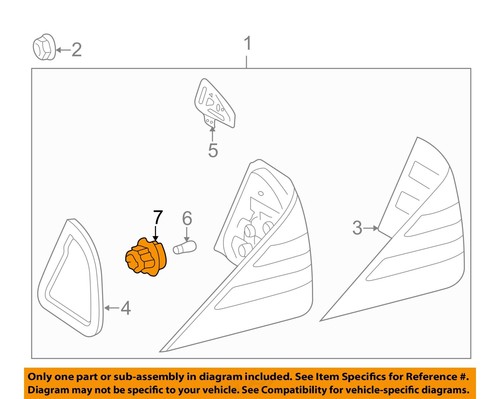 MERCEDES OEM 06-11 ML350 Taillight Tail Light Lamp Rear-Socket ...