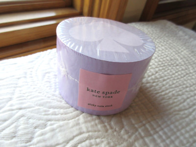 KATE SPADE NEW YORK STICKY NOTE STACK 570 ROUND NOTES 2 1/4" HIGH ...