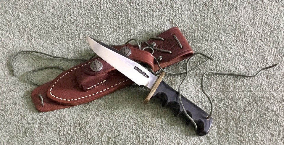 Randall Made Knife Mini Model 14 Attack Knife Black Micarta SN # 967 New | eBay