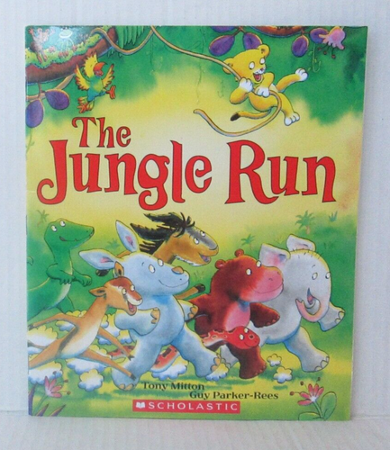 THE JUNGLE RUN Tony Mitton Thin Paperback Book Scholastic | eBay