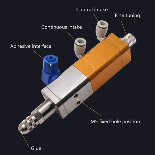 Suction Dispensing Valve Pneumatic Dispenser Silicone Anti-drip UV ...