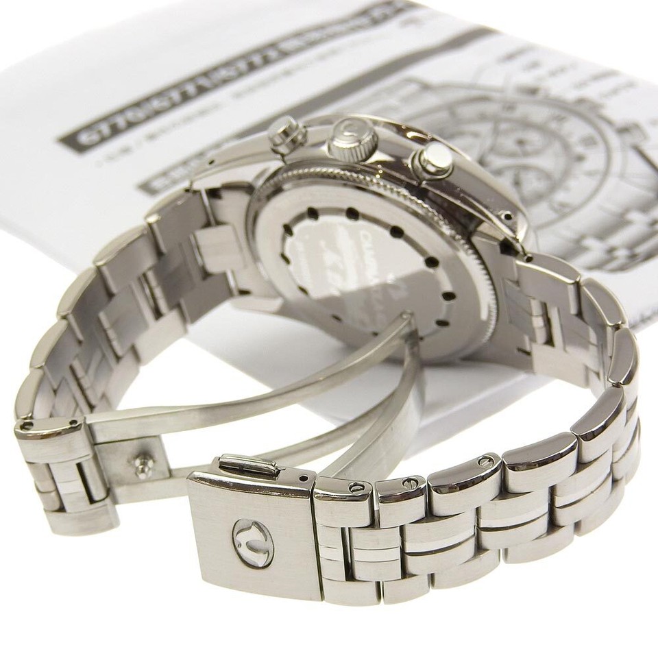 CITIZEN Campanola Watches 6771-T010750-TA Moon face BlueDial Stainless ...