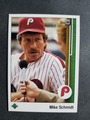 1989 Upper Deck MIKE SCHMIDT card # 406 [C28] | eBay