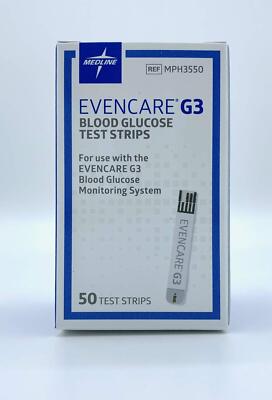 EvenCare G3 Blood Glucose Meter Multiple Use Quick Results No Coding ...