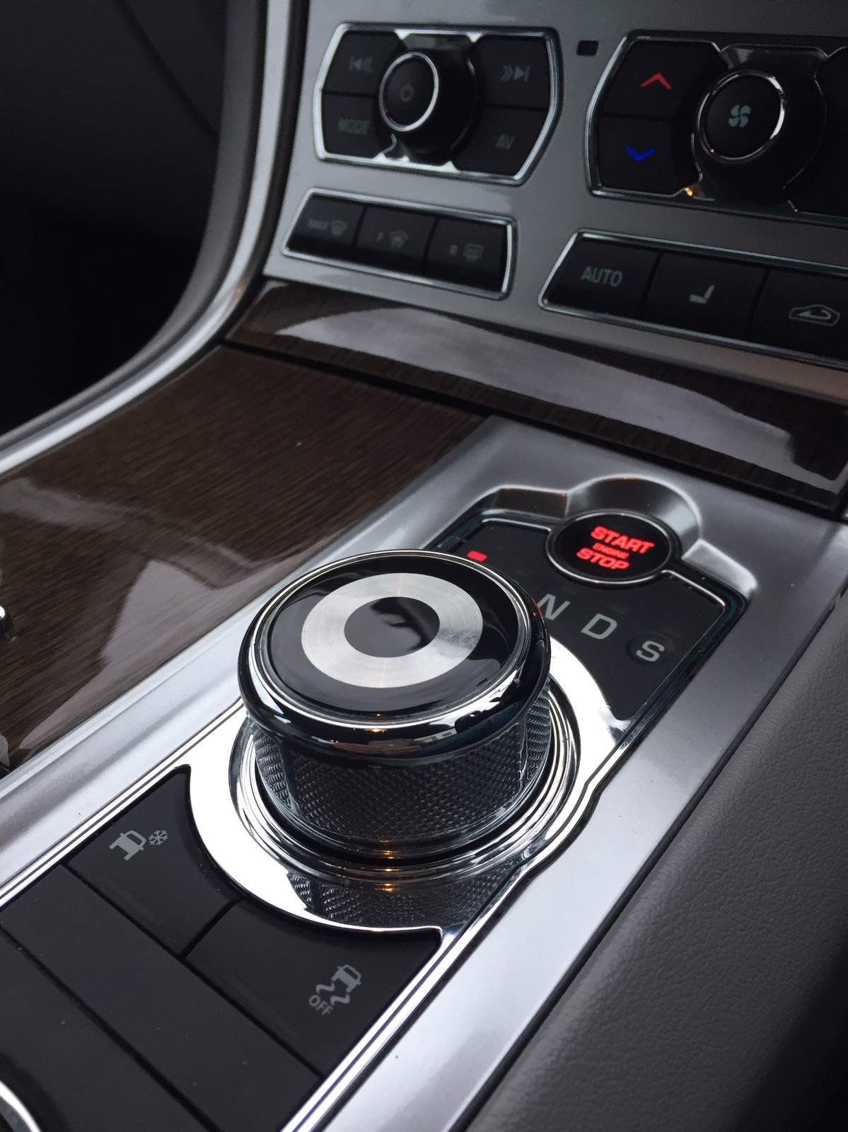 Jaguar XF XE XJ Rotary Gear Selector Topper | eBay UK