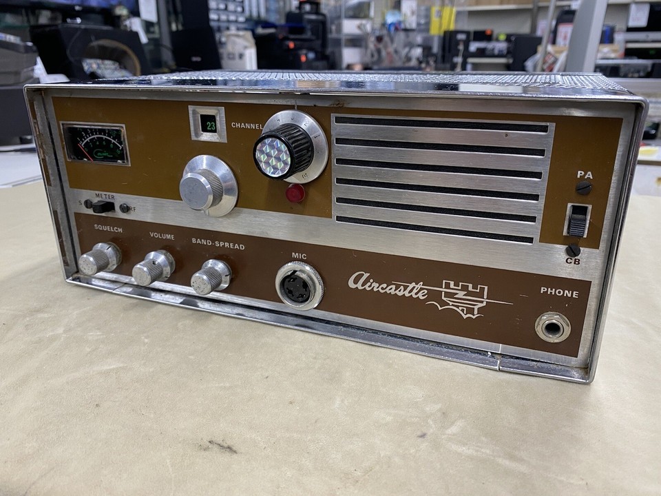 Aircastle Vintage 23-02 Tube CB Base Station Radio Transceiver ...