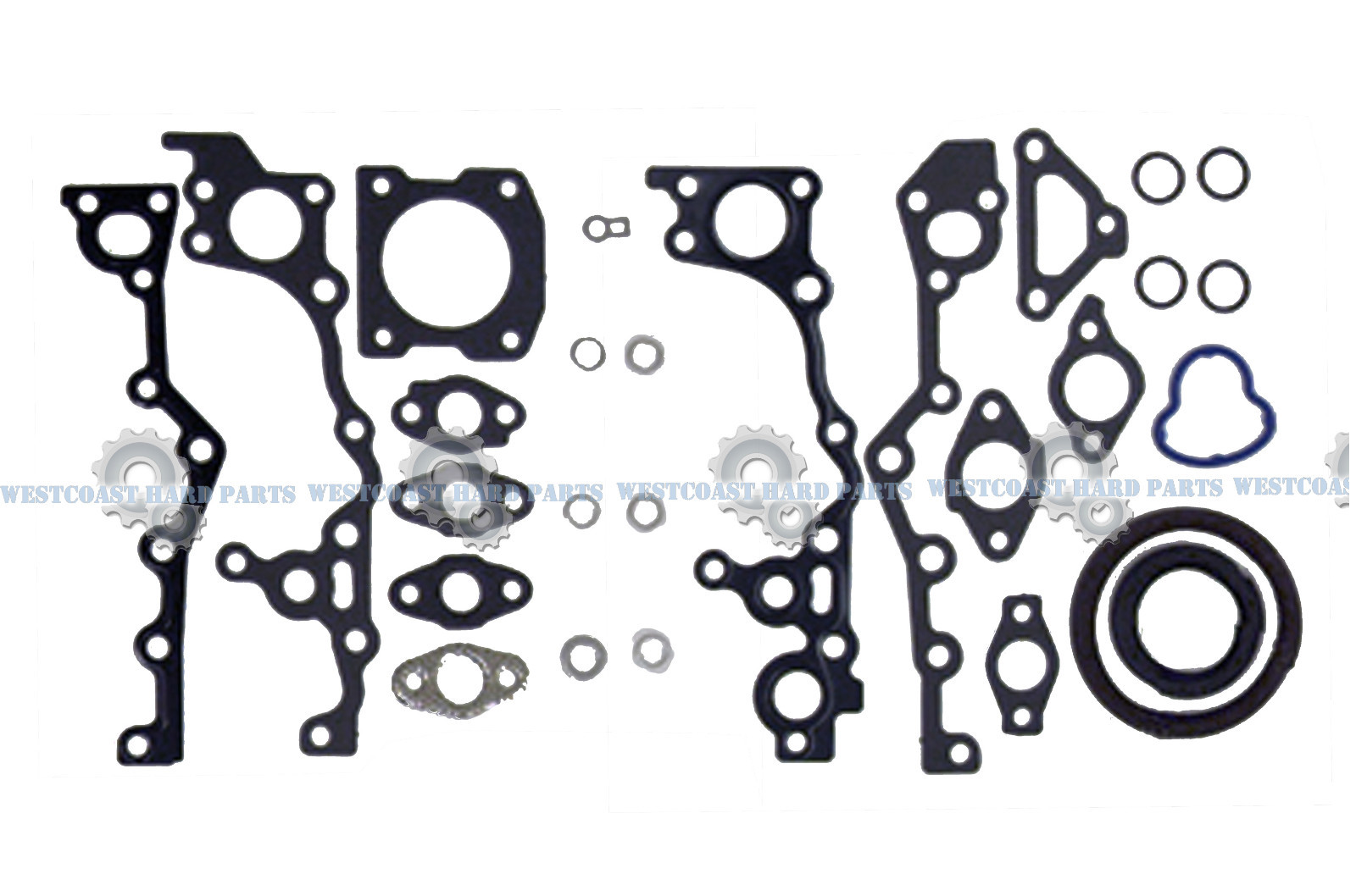 96-00 TOYOTA 4RUNNER 2.7L 3RZFE DOHC ENGINE FULL SET NPR RINGS BEARINGS ...
