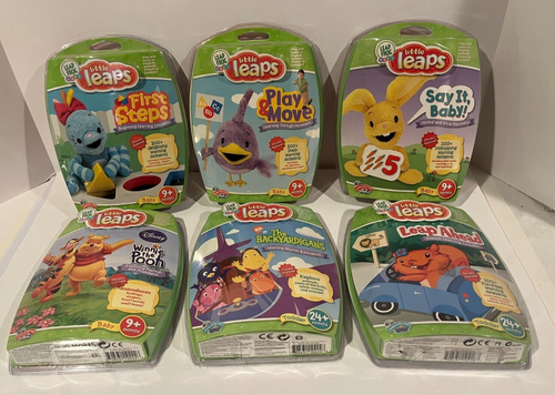 LeapFrog Little Leaps SAY IT BABY PLAY&MOVE LEAP AHEAD 1ST STEPS WINNIE ...