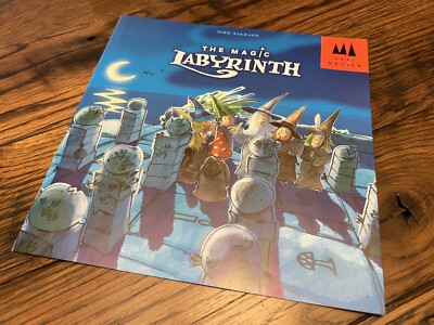 The Magic Labyrinth game replacement parts pieces - Rule Book ...