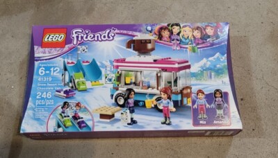 LEGO Friends SNOW RESORT HOT CHOCOLATE VAN 41319 Mia Amanda SEALED ...
