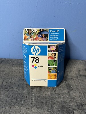 HP 78 TRI-Color Printer Ink Cartridge Brand New in Package C6578DN ...